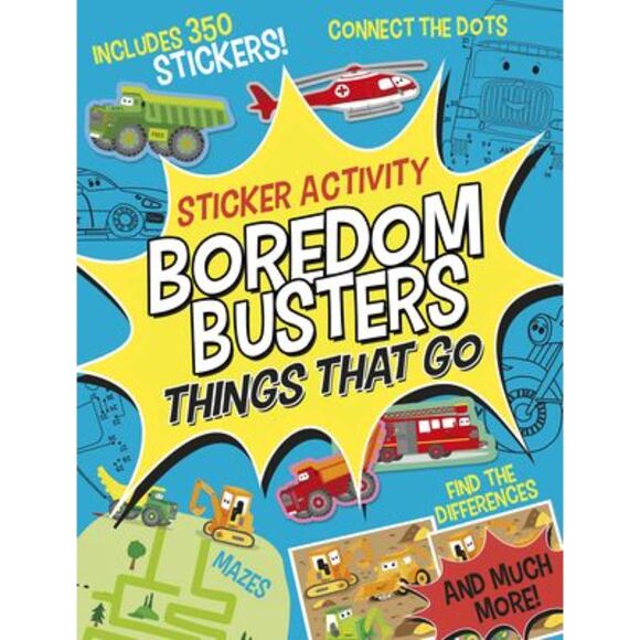 Tiger Tales | Other | Boredom Busters Things That Go Sticker Activity ...